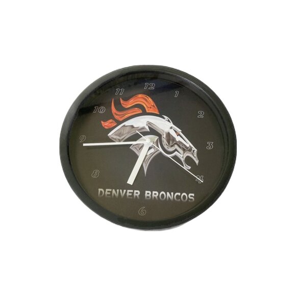Wall Decor | Denver Broncos 9 Wall Clock | Poshmark